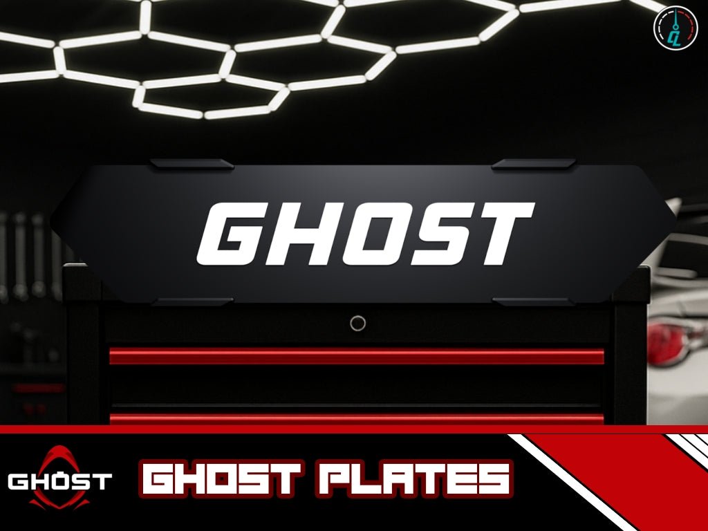 Custom Numberplates |4D Track Black Ghost Plates - UK Spec – Custom Labs